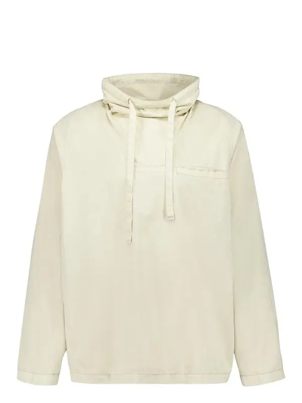 LEMAIRE Funnel Neck Vareuse - Cream