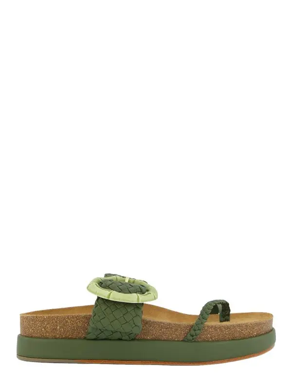 Johanna Ortiz Broadwalk Romance Sandals - Green