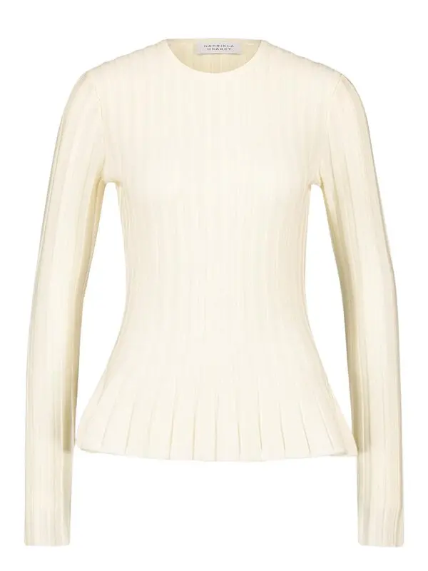 Gabriela Hearst Werner Wool-cashmere Sweater - Cream