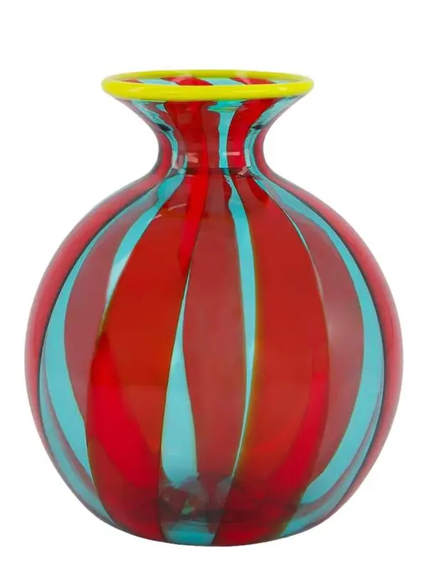 La DoubleJ Mini Ciccio Glass Vase - Red