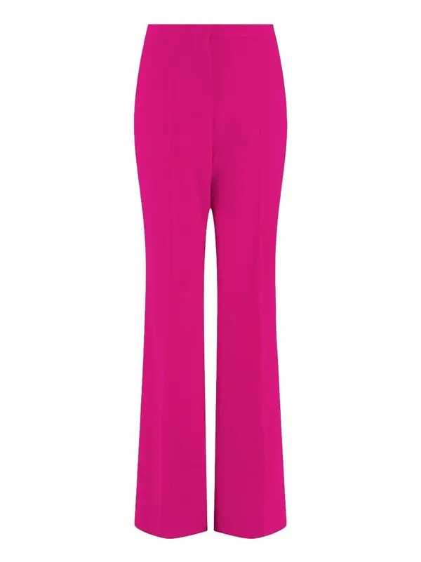Givenchy Flare Tailored Wool Pants - Pink