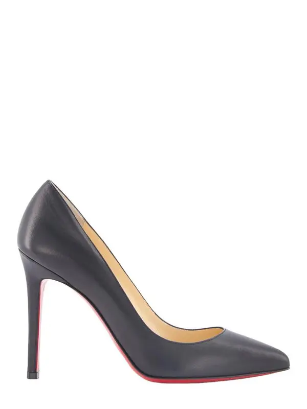 CHRISTIAN LOUBOUTIN Pigalle 100mm Leather Pumps - Black