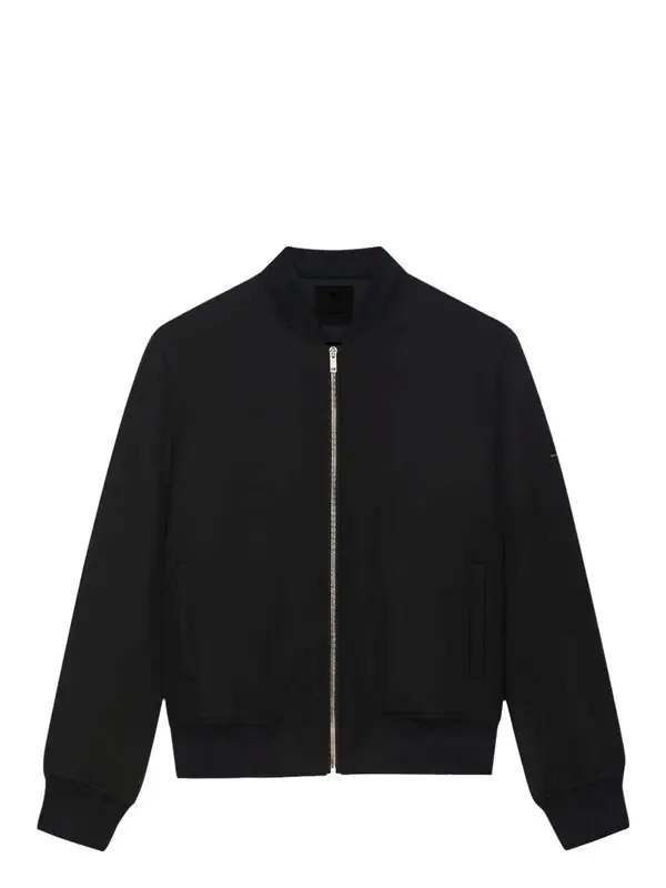 Givenchy Wool Bomber Jacket - Black