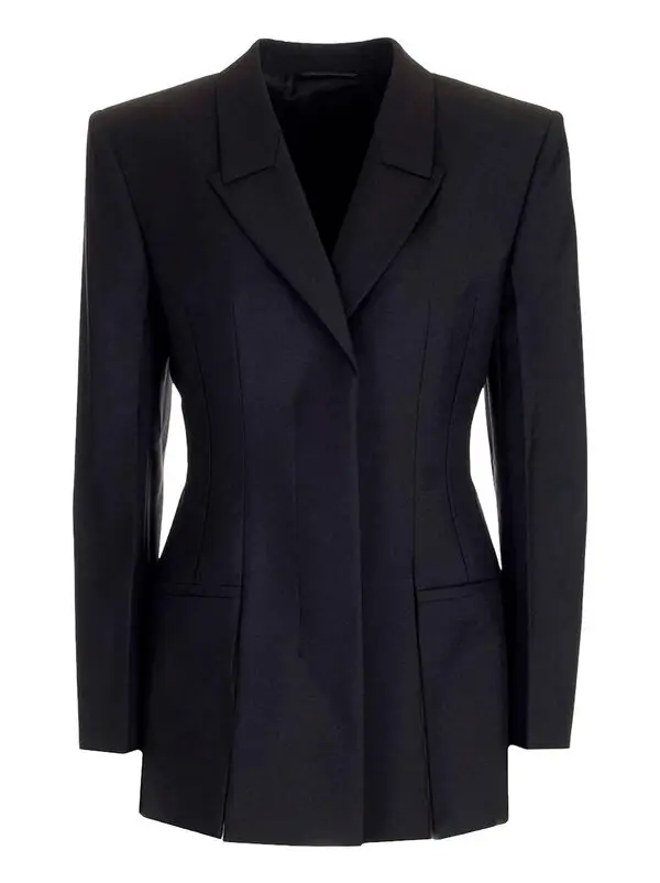Givenchy Single-breasted Blazer - Black