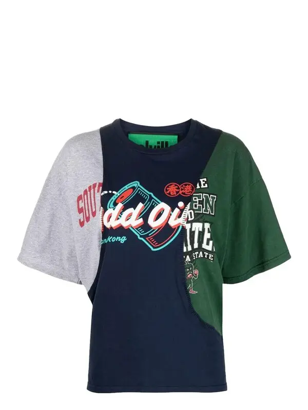 Colville Upcycled T-shirt - Multicolour