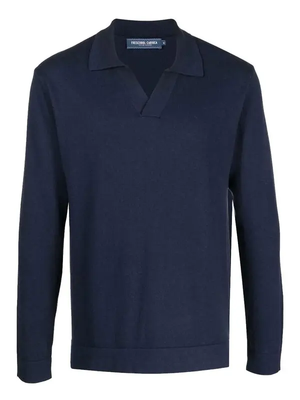 Frescobol Carioca Aurelio Wool Jumper - Blue