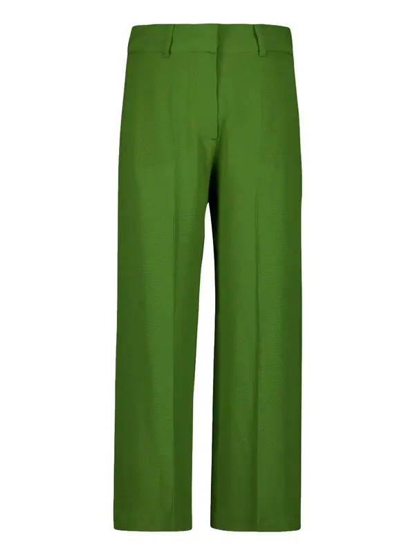PAULA Sonia Garden Silk Pants - Green