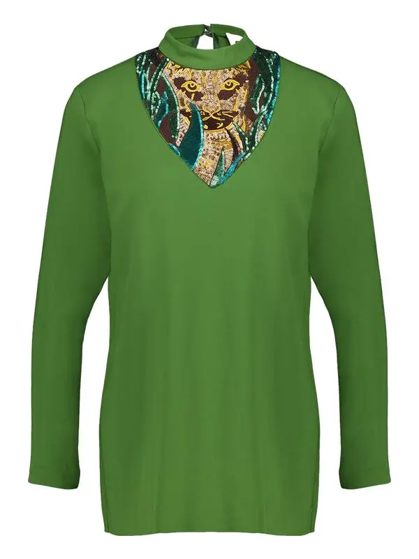 PAULA Parasol Garden Blouse - Green