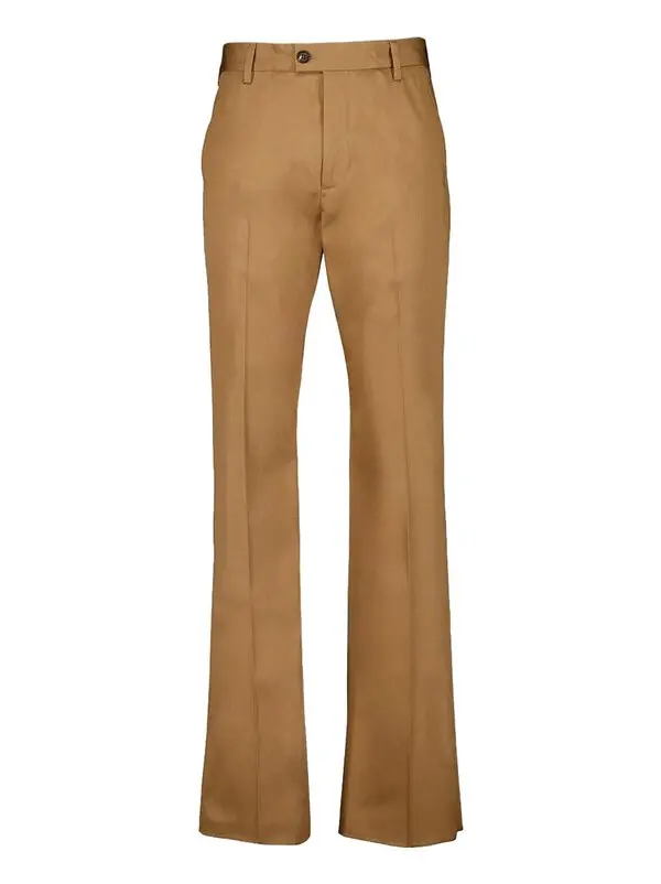Alexander McQueen Camel Chino Pants - Brown