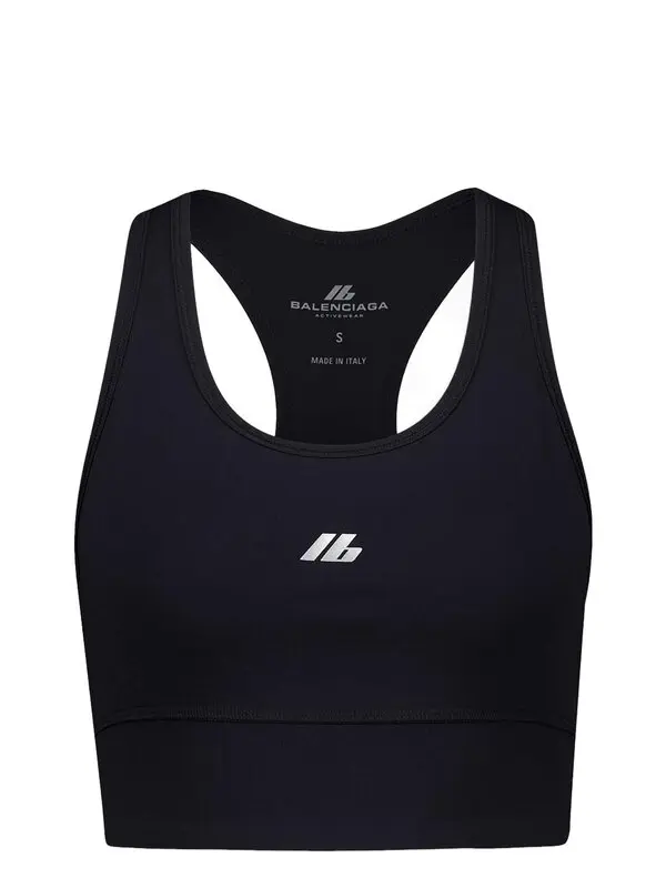 Balenciaga Activewear Sports Bra - Black