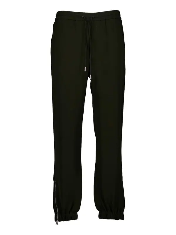Alexander McQueen Drawstring Track Pants - Black