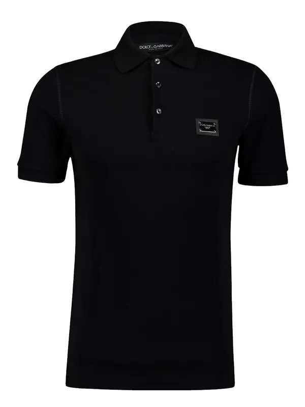 Dolce & Gabbana Polo Shirt - Black