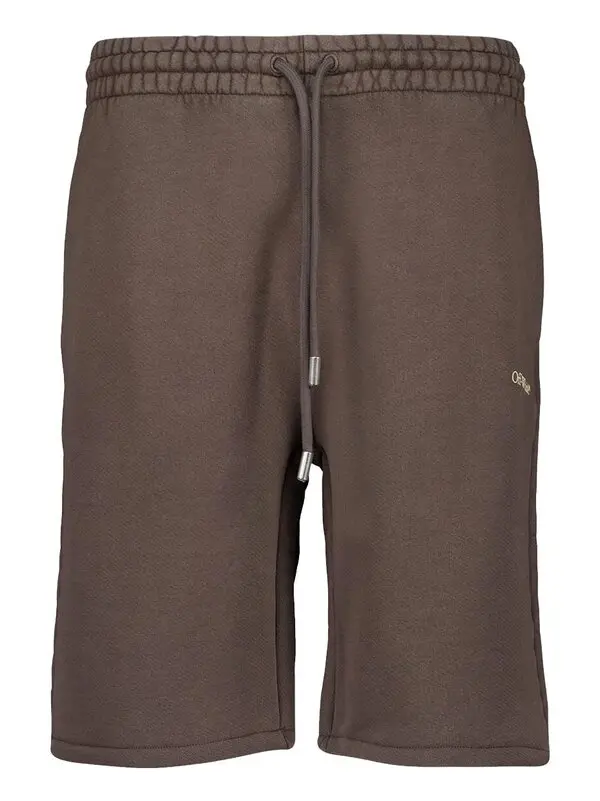 Off-White Martyrdom Arrow Skate Shorts - Beige
