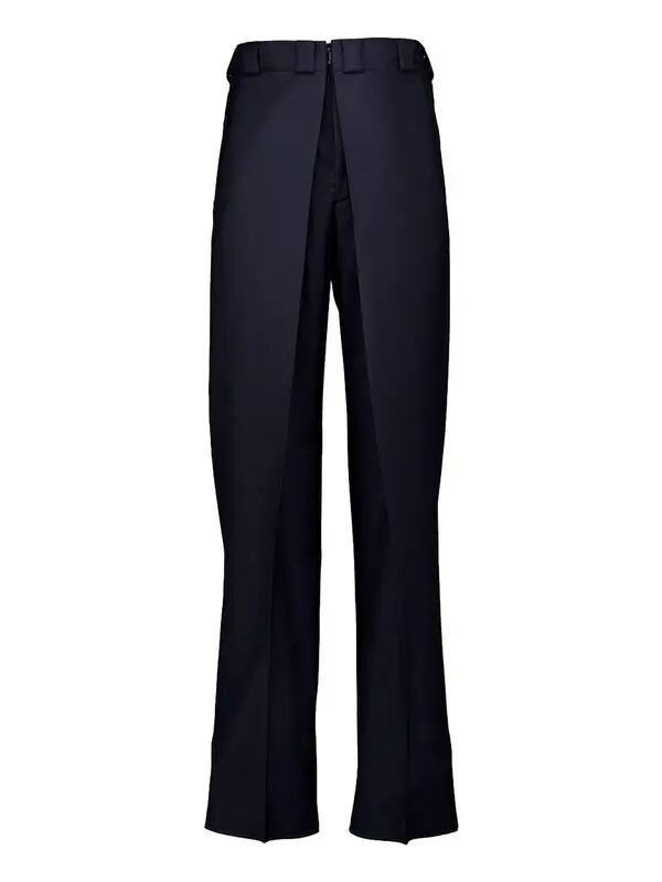 Givenchy Night Wool-mohair Chinos - Blue