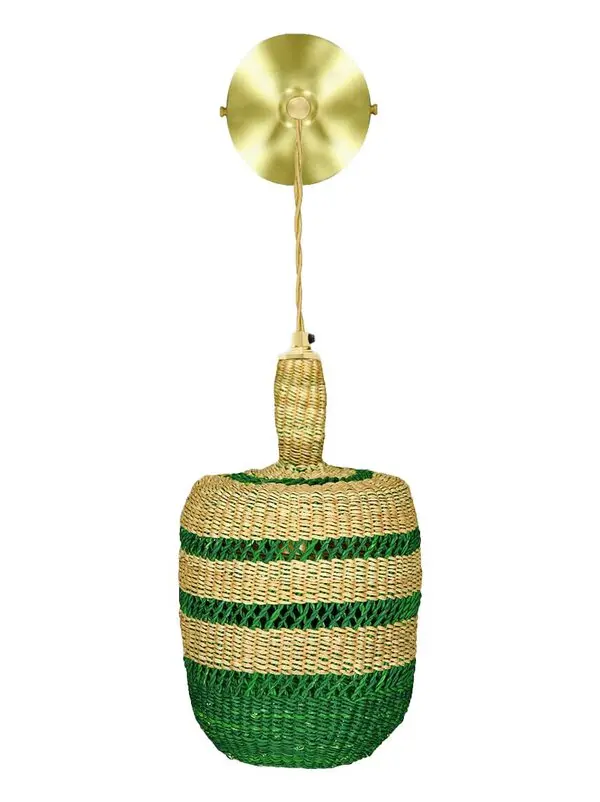 GOLDEN EDITIONS Wall Lamp Lantern - Green