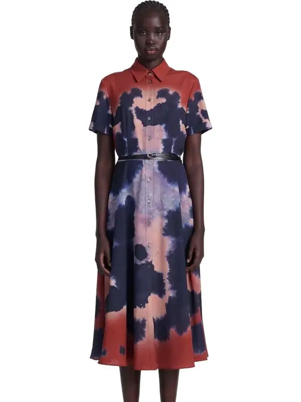 Altuzarra Kiera Midi Shirt Dress - Multicolour