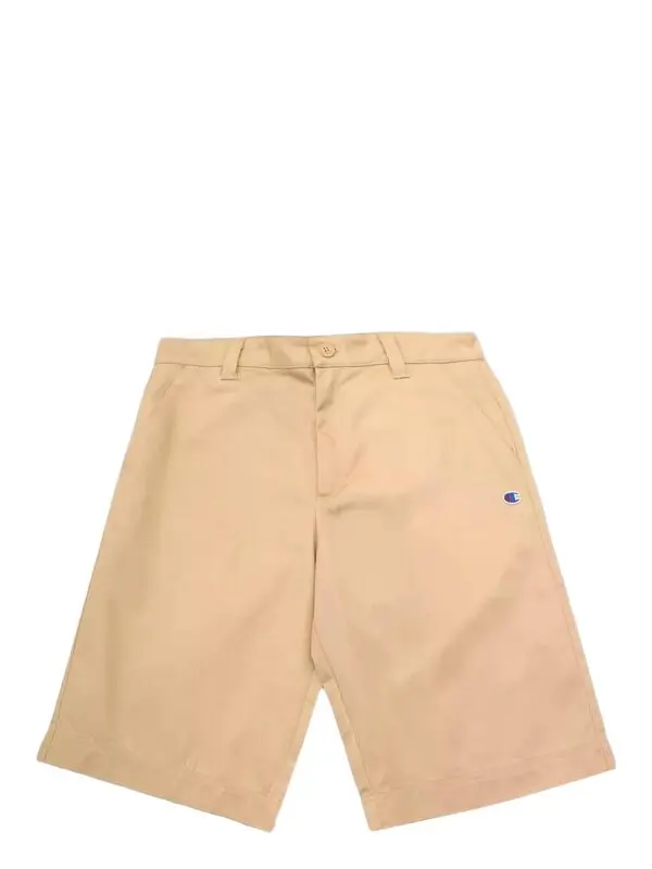 Champion Logo Cargo Bermuda Shorts - Neutrals