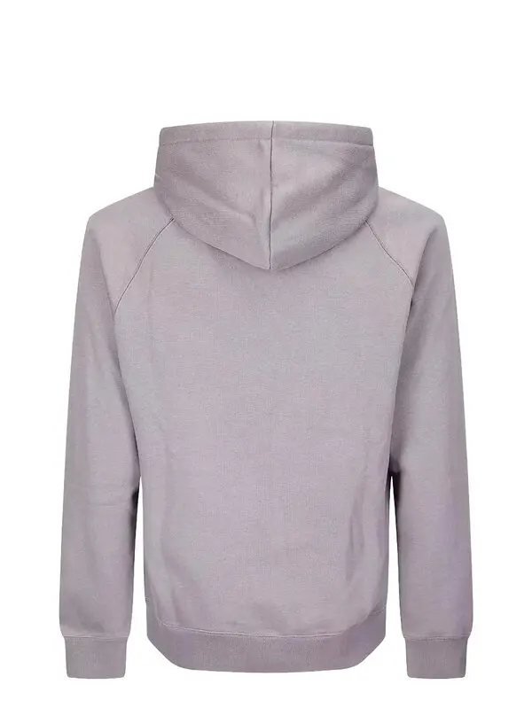 Carhartt Work In Progress Drawstring Hooded Chase Sweatshirt - Grey
