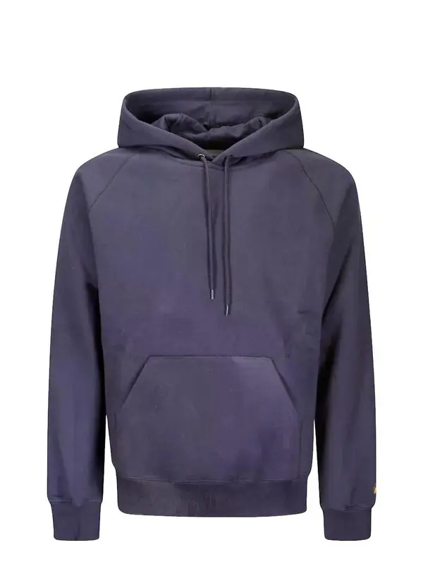 Carhartt Work In Progress Drawstring Kangaroo Pocket Hoodie - Blue