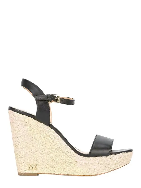 Michael Kors Wedge Sandals - Black