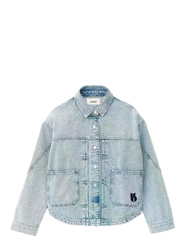 Ba&sh Patch-pocket Jacket - Blue