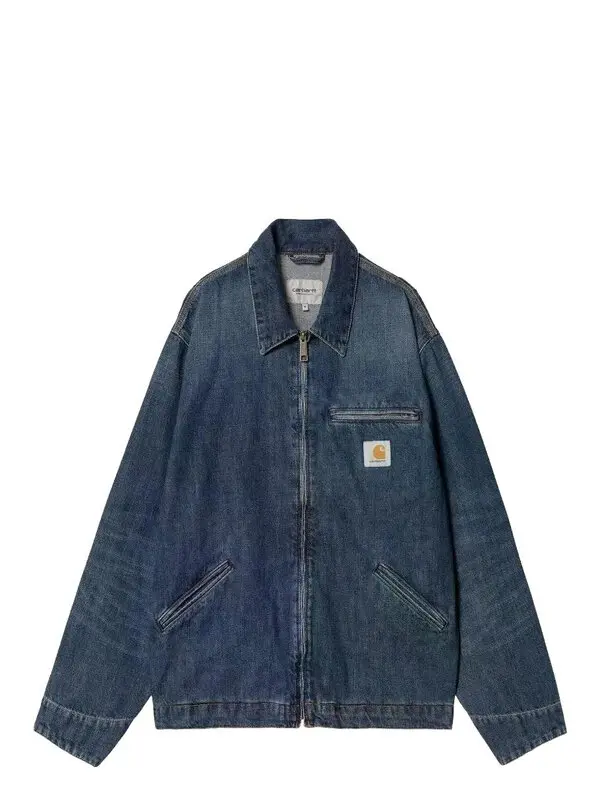 Carhartt Work In Progress Zip Detroit Jacket - Blue
