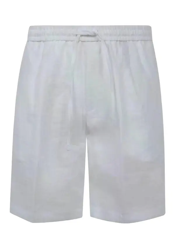 MICHAEL COAL Drawstring Shorts - White