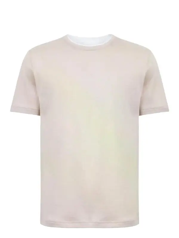 Eleventy Crew-neck T-shirt - Neutrals