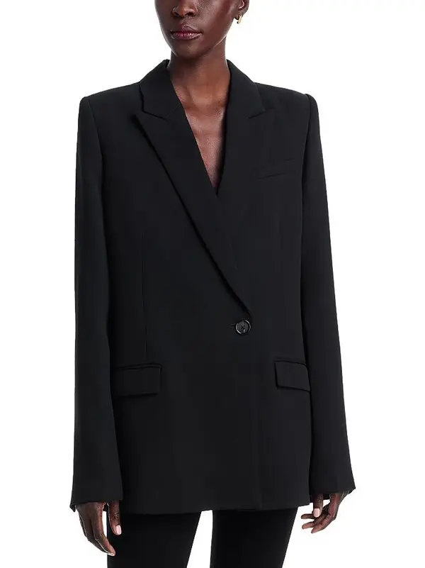 TOTEME Slim Tailored Blazer - Black