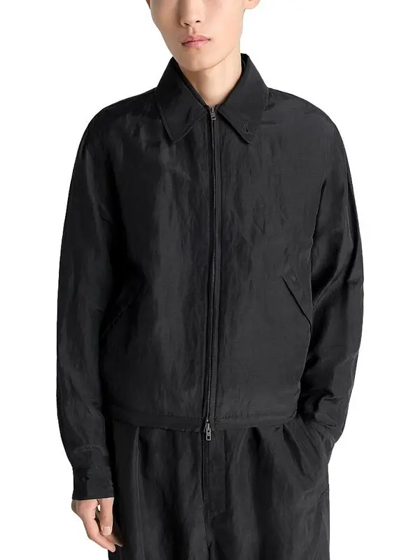 LEMAIRE Short Blouson Jacket - Black