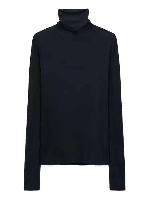 Dorothee Schumacher Roll Neck Top - Black