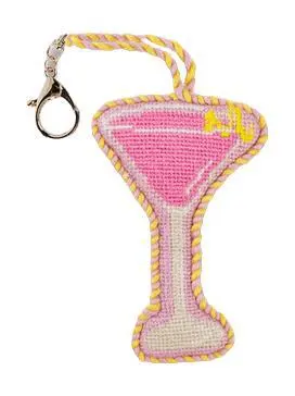 FURBISH Cosmopolitan Bag Charm - Bright Pink