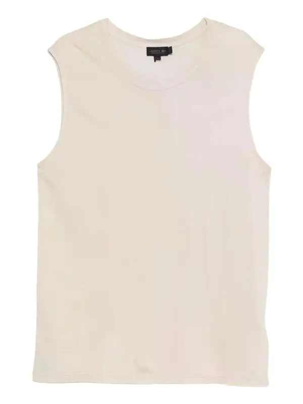 Lacoste Sleeveless Vest - Neutrals
