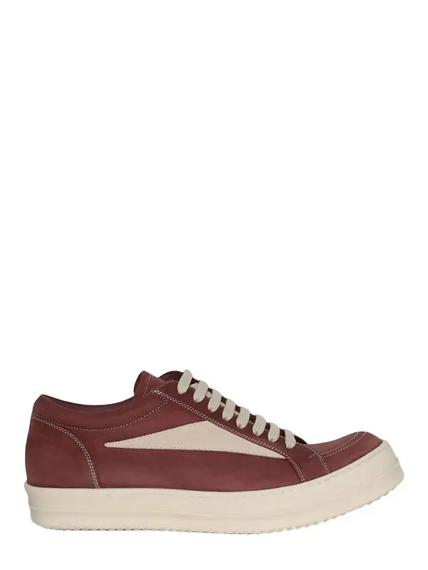 Rick Owens Concordians Vintage Low Sneakers - Rosewood/milk