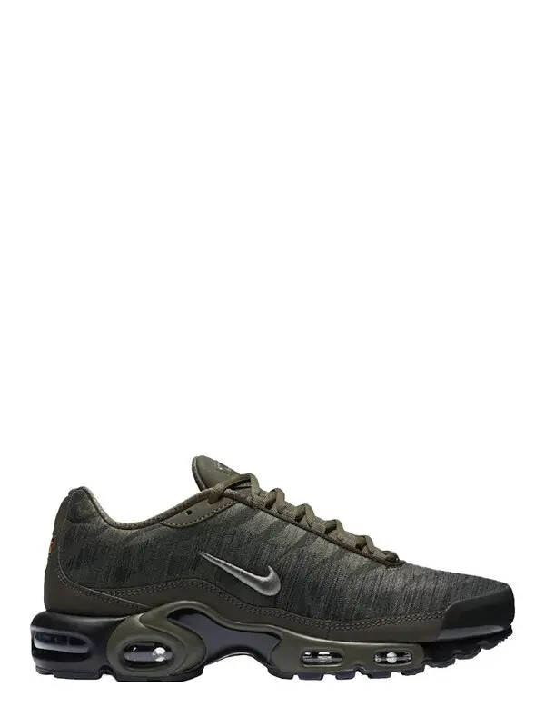 Nike Air Max Plus Jacquard Sneakers - Cargo Khaki/black/light Bone