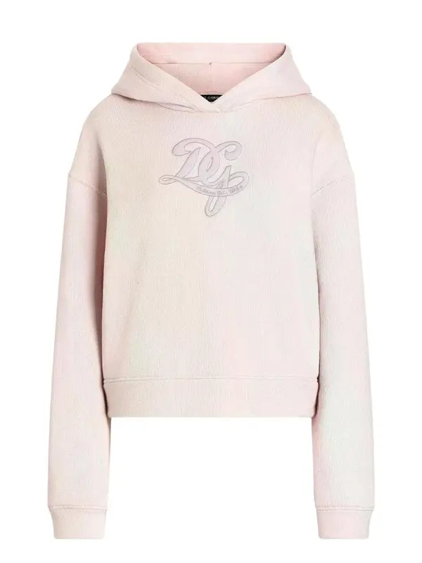 Dolce & Gabbana Long-sleeve Embroidered Hoodie - Pink