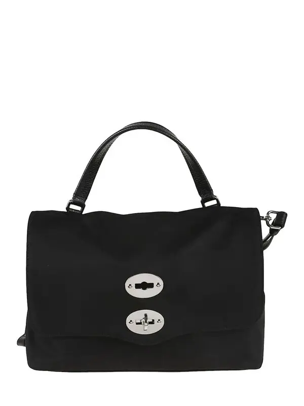 ZANELLATO Small Postina® Flap Tote - Black