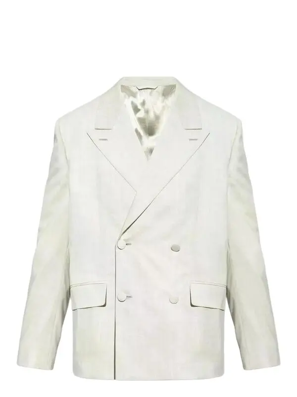 Givenchy Peak-lapel Double-breasted Blazer - White
