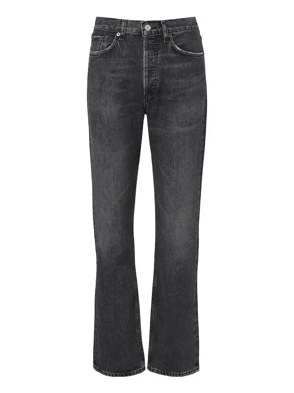 AGOLDE Lana Straight Jeans - Grey