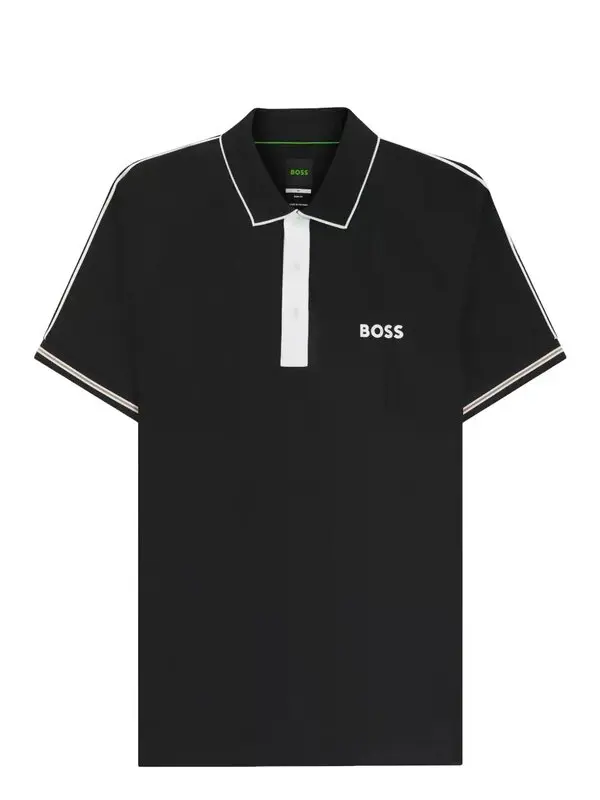 BOSS Short-sleeved Polo Shirt - Black