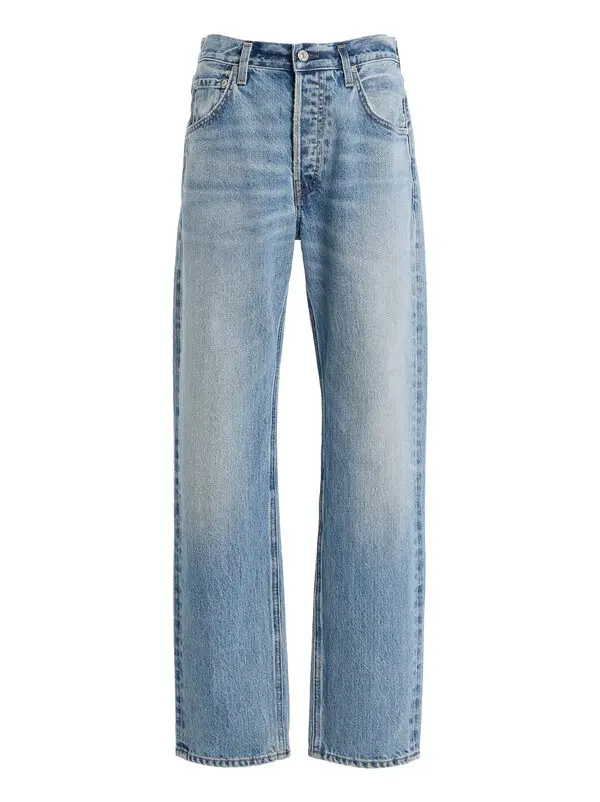 Citizens Of Humanity Lindz Rigid Straight Leg Jeans - Medium Wash