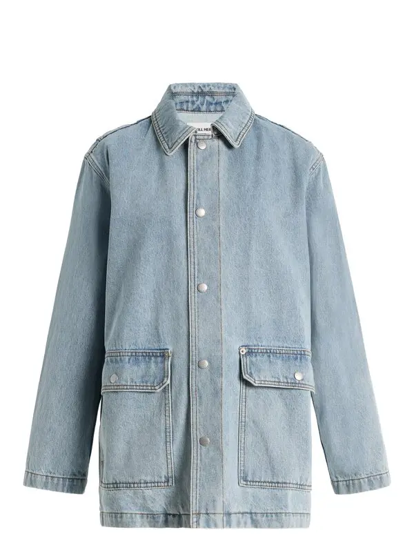 Still Here Denim Barn Jacket - Light Wash