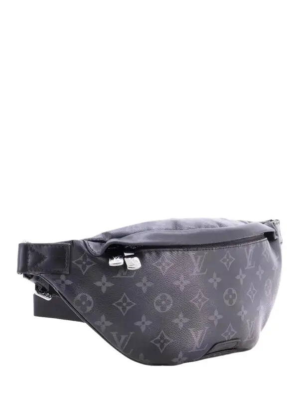 LOUIS VUITTON Discovery Bumbag Monogram Eclipse Canvas Belt Bag - Black