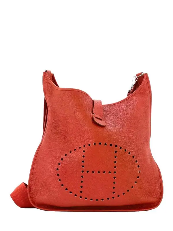 Hermès Evelyne Iii Clemence Tgm Crossbody Bag - Brown