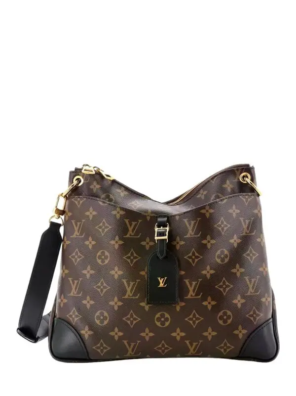 LOUIS VUITTON Odeon Nm Monogram Canvas Mm Crossbody Bag - Brown