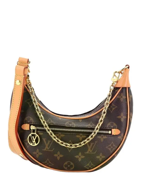 LOUIS VUITTON Loop Handbag Monogram Canvas - Brown