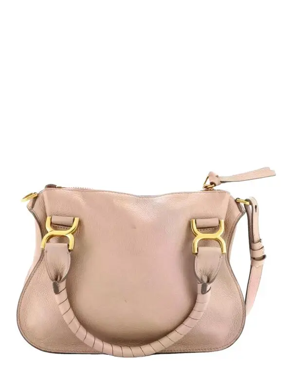 Chloé Marcie Small Satchel - Neutrals