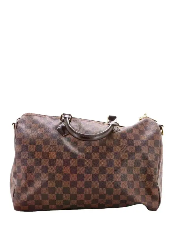 LOUIS VUITTON Speedy Bandouliere 35 Satchel - Brown