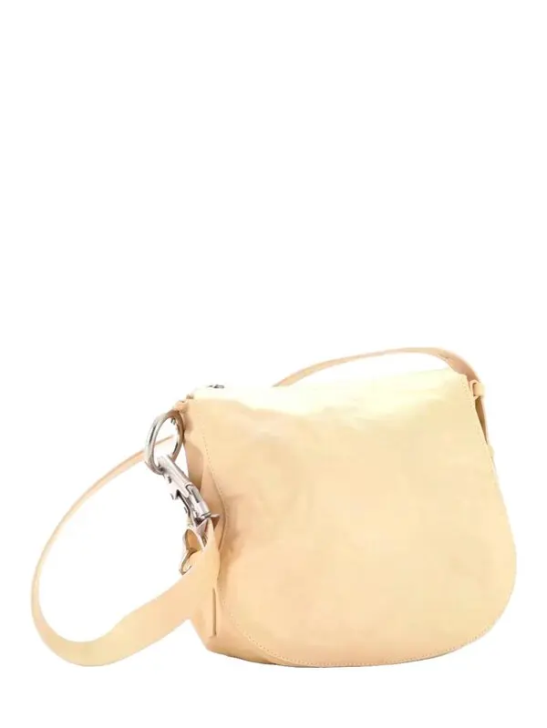 Burberry Knight Leather Small Shoulder Bag - Neutrals