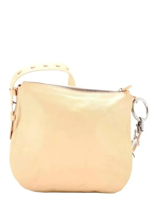 Burberry Knight Leather Small Shoulder Bag - Neutrals